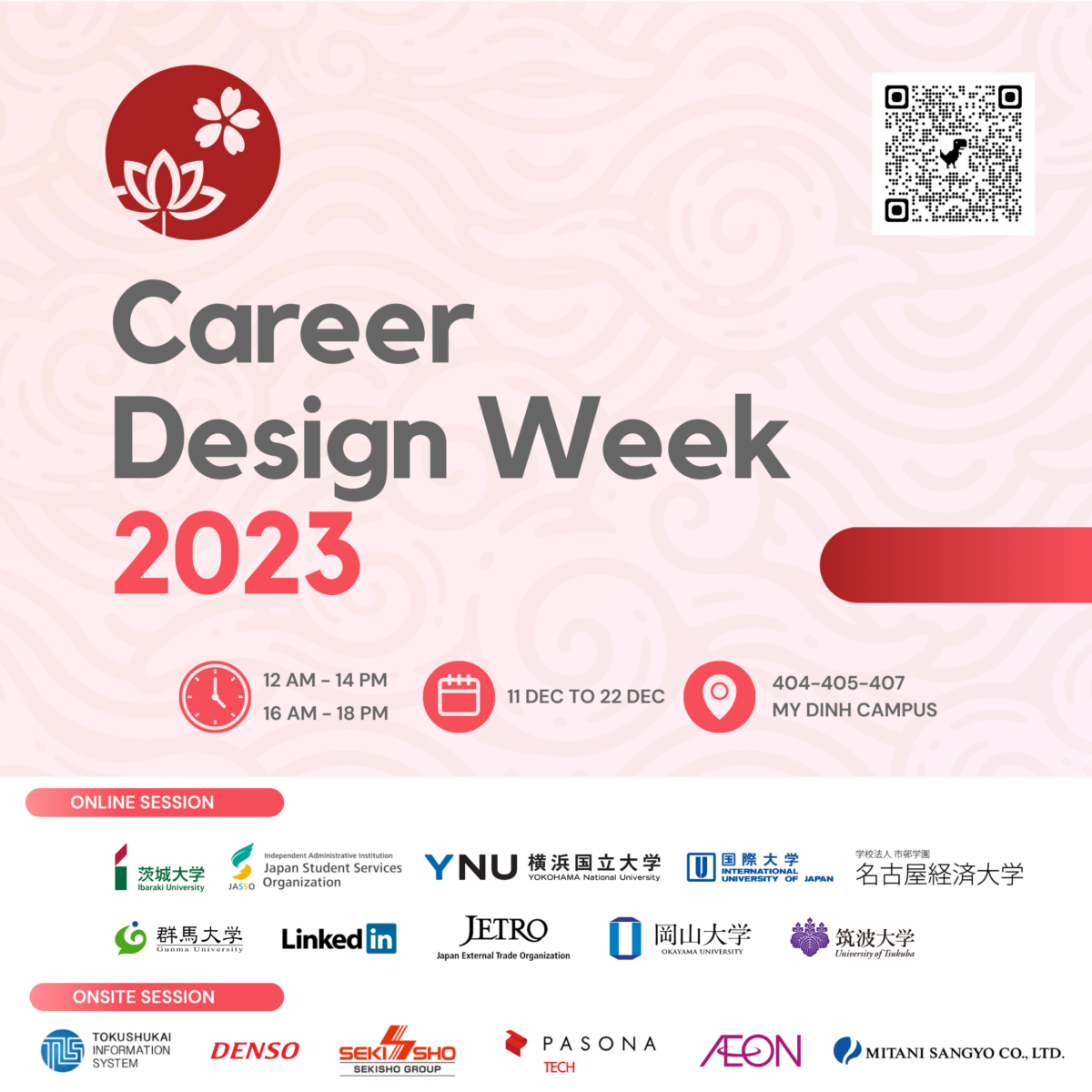 “TUẦN LỄ HƯỚNG NGHỆP – CAREER DESIGN WEEK 2023 CHÍNH THỨC KHỞI ĐỘNG ...