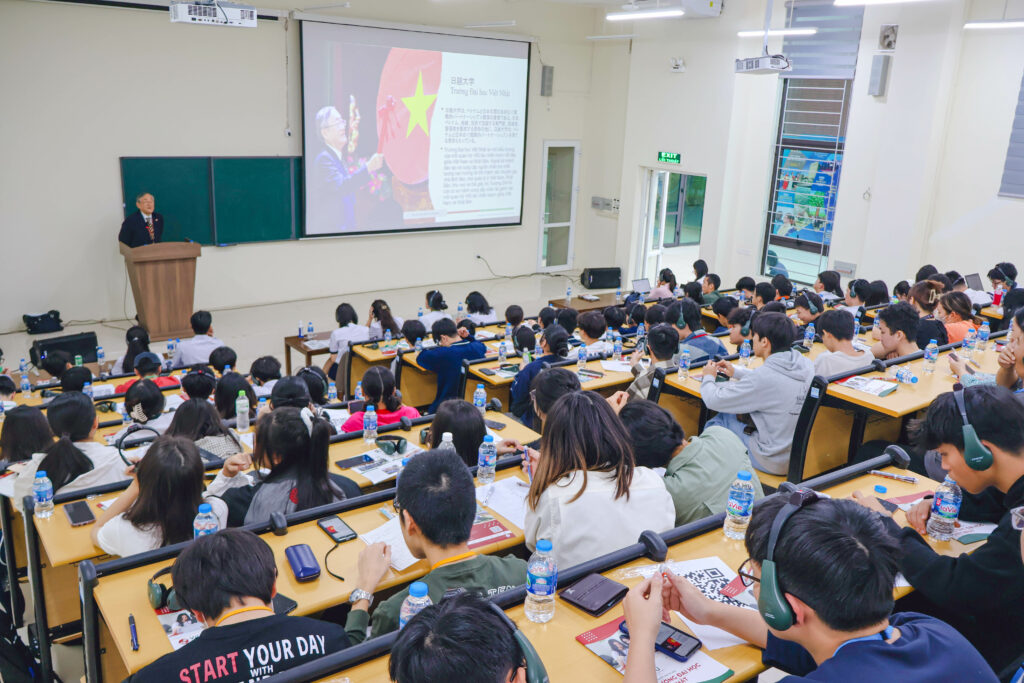 Rector Prof. Furuta Delivers Special Lecture to 100 Vietnamese and ...